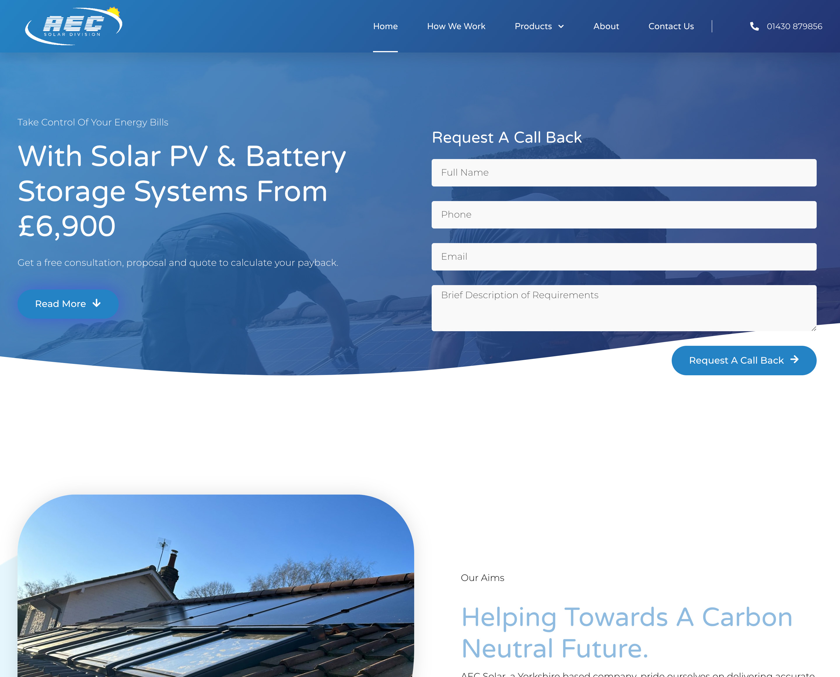 Commercial Solar Panel Installer York | AEC Solar Division